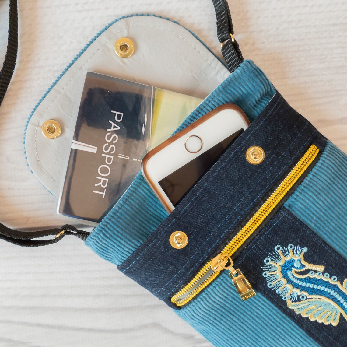 Iphone Bag for Women Cell Phone Crossbody Purse With Three | Etsy