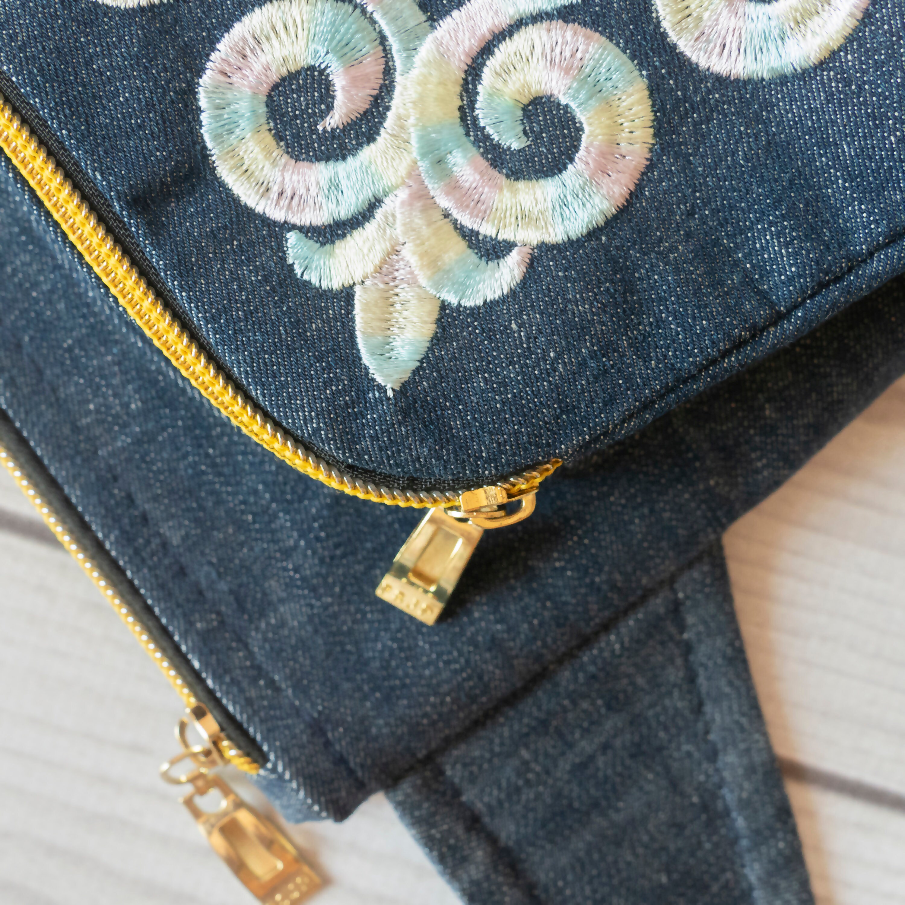 Denim Fanny Pack for Women, Designer Hip Purse, Waist Belt Bag - Etsy