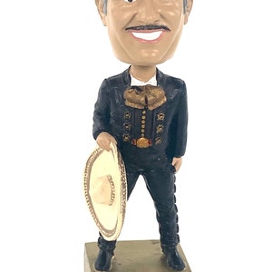 Vicente Fernandez Charro Mariachi El Rey Collectible Bobblehead - Etsy