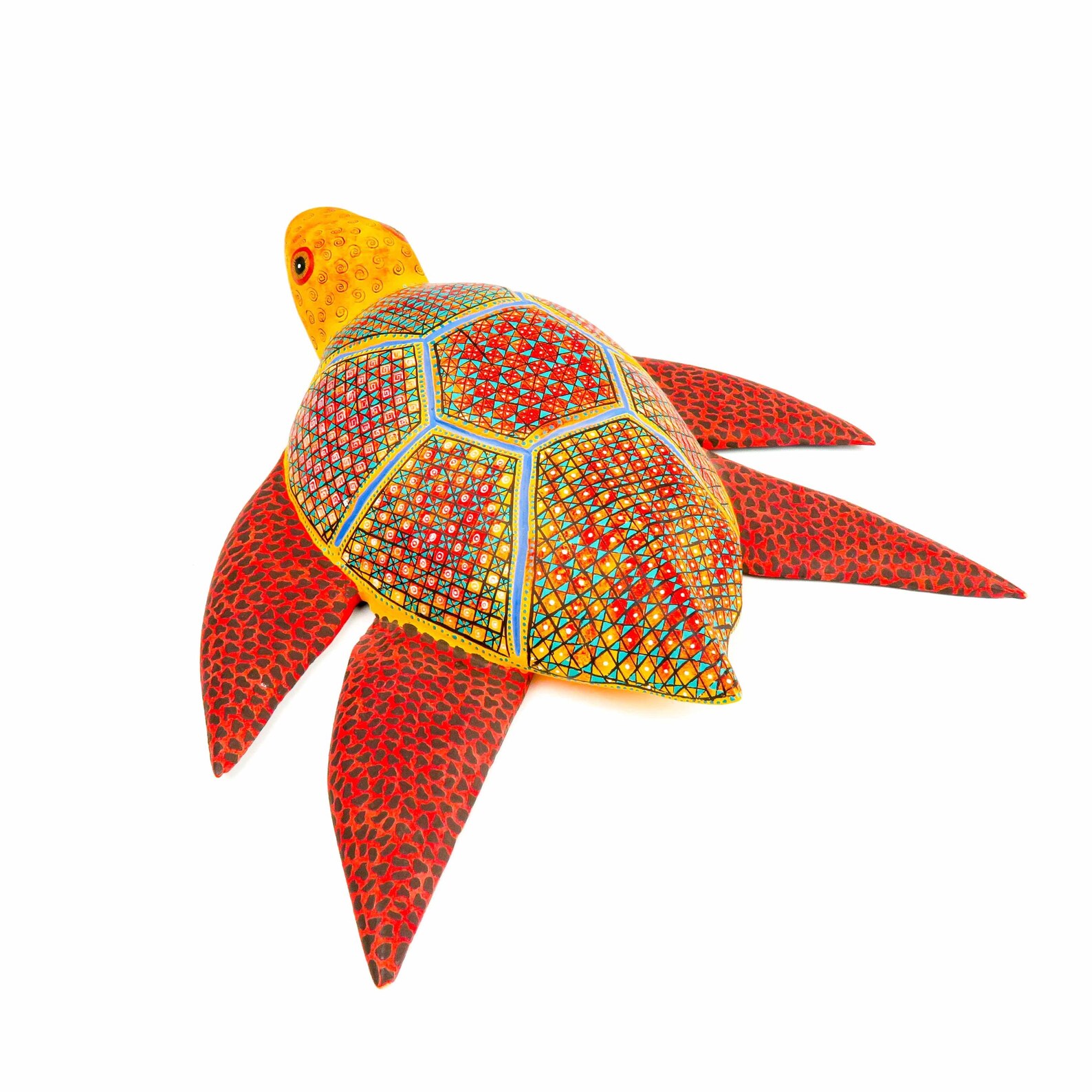 Sea Turtle - Oaxacan Alebrije Wood Carving - Etsy