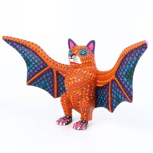 Bat - Oaxacan Alebrije Wood Carving - Etsy