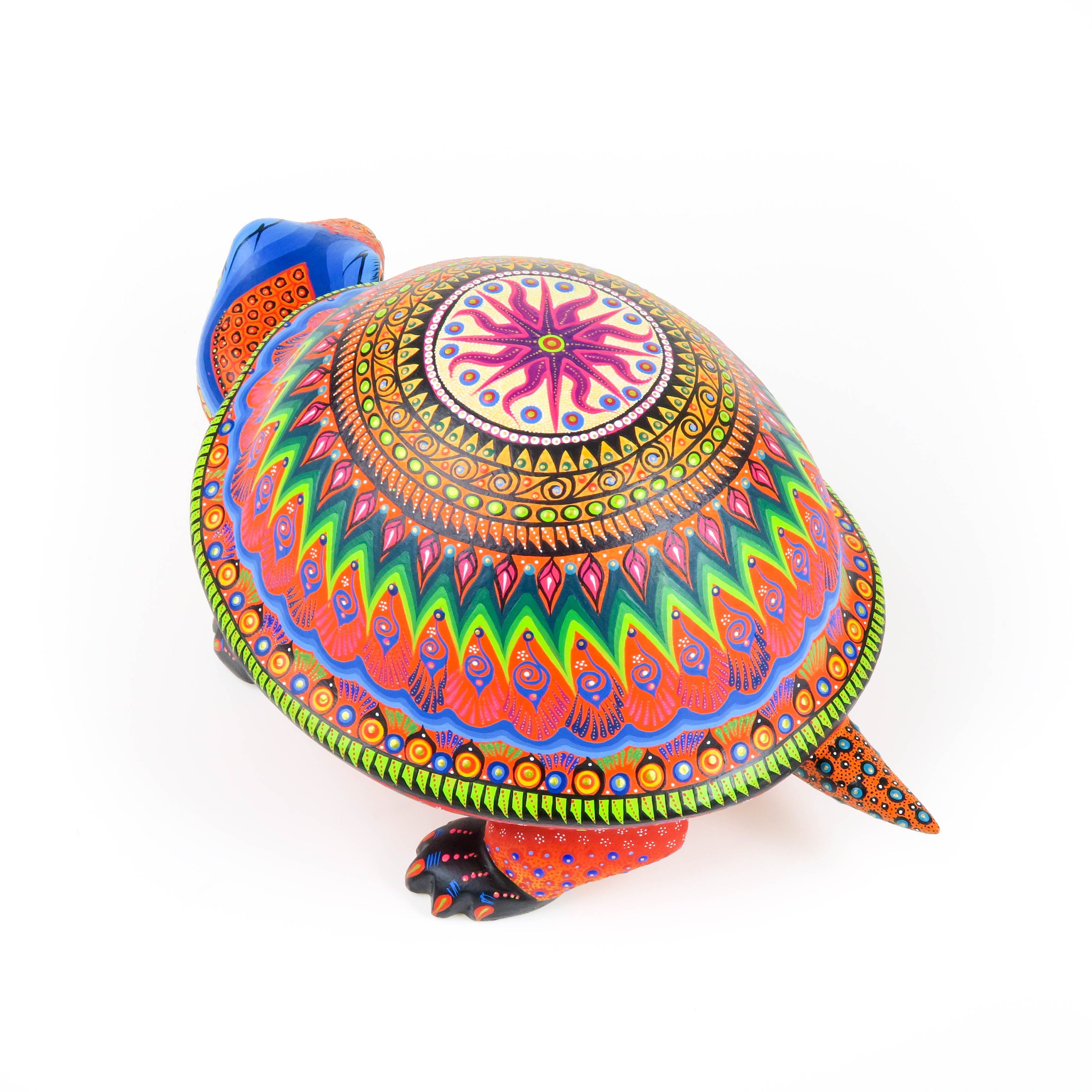 Turtle Oaxacan Alebrije Wood Carving Mexican Folk Art - Etsy