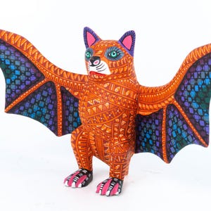 Bat - Oaxacan Alebrije Wood Carving - Etsy