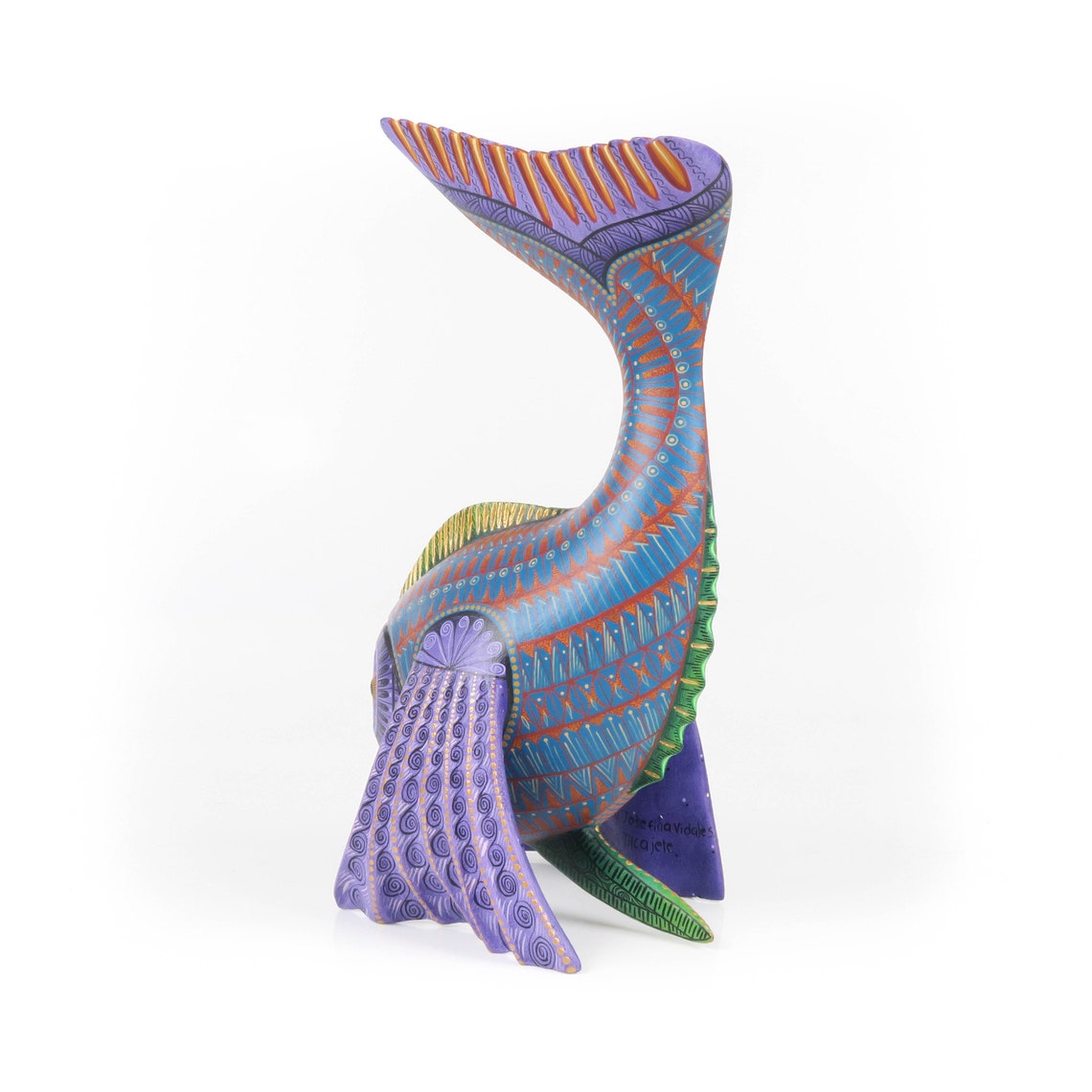Masterpiece Fish Oaxacan Alebrije Wood Carving Mexican Folk - Etsy