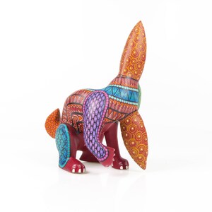 Cute Rabbit Oaxacan Alebrije Wood Carving Mexican Folk Art - Etsy