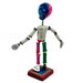 Skeleton Luchador Wrestler Clay Mexican Folk Art - Etsy