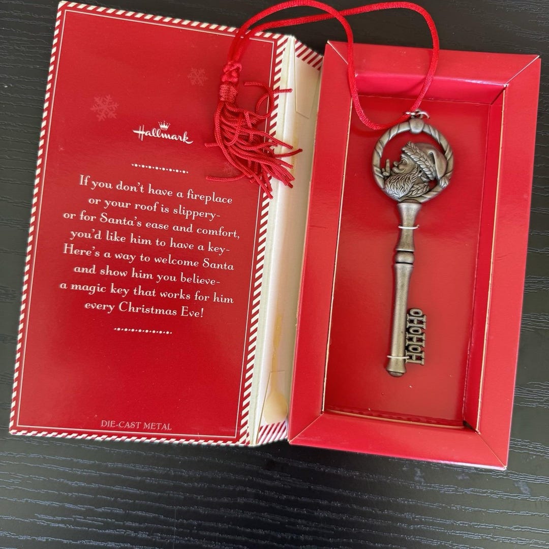IN BOX HALLMARK Santa's Magic Key North Pole 2005 W/original Box - Etsy