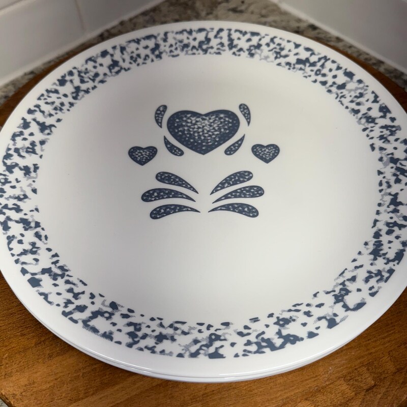 Corelle Blue Hearts - Etsy