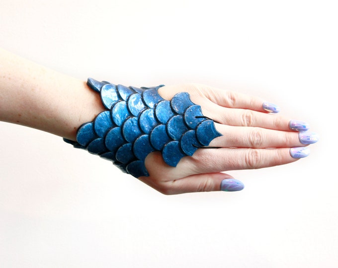 Silicone Mermaid/fish Scales Bracer - Etsy