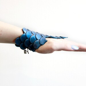 Silicone Mermaid/fish Scales Bracer - Etsy