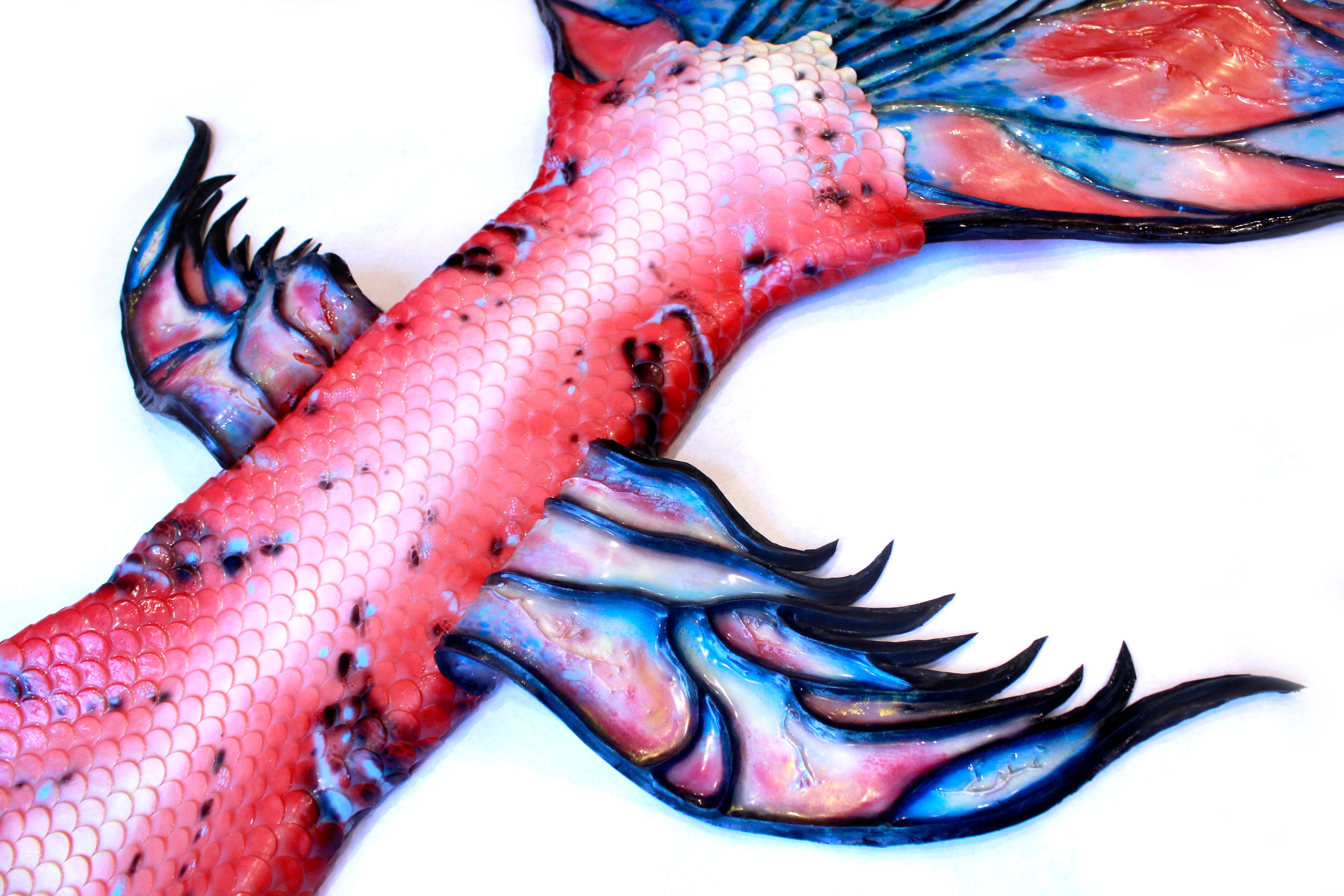 Professionnal Mermaid Tail, Completely in Silicone (dragon Skin ...