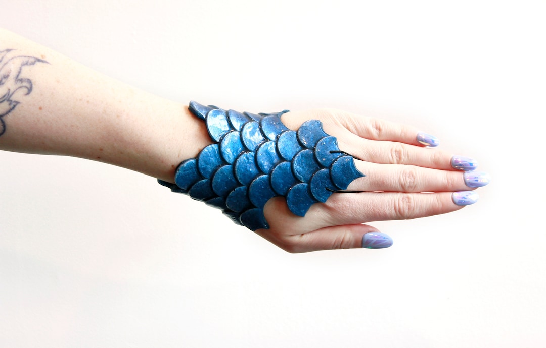 Silicone Mermaid/fish Scales Bracer - Etsy
