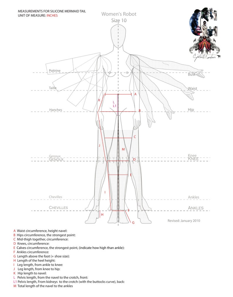 Professionnal Mermaid Tail, Completely in Silicone (dragon Skin ...