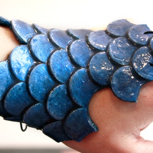 Silicone Mermaid/fish Scales Bracer - Etsy