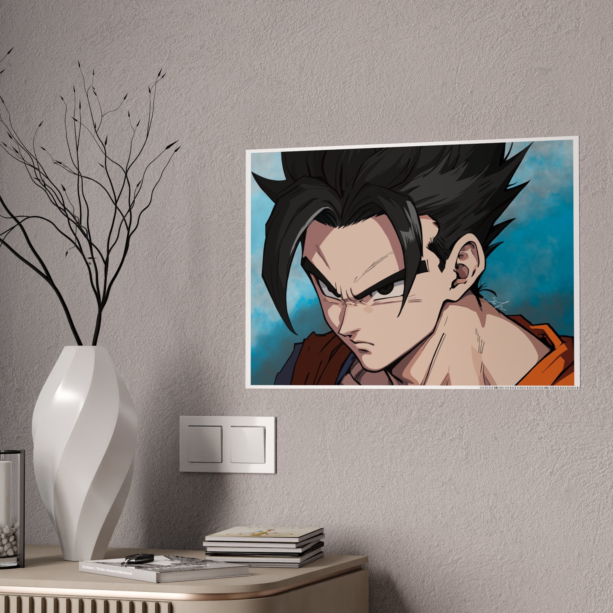 Gohan Dragon Ball Z Print Gloss Poster - Etsy
