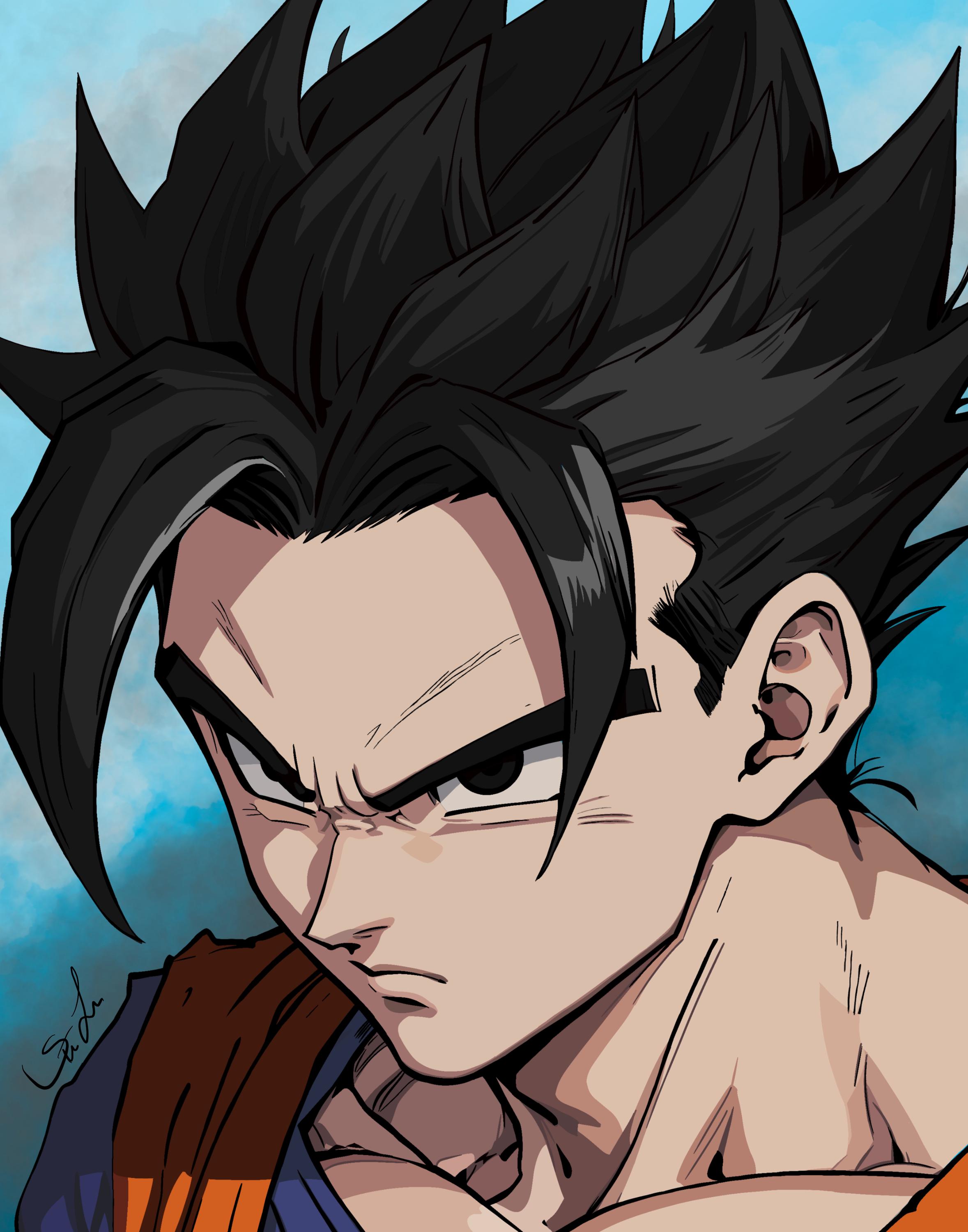 Gohan Digital Print - Etsy