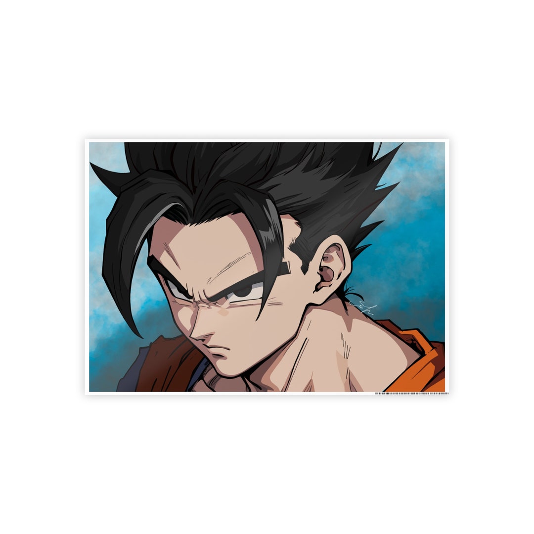 Gohan Dragon Ball Z Print Gloss Poster - Etsy