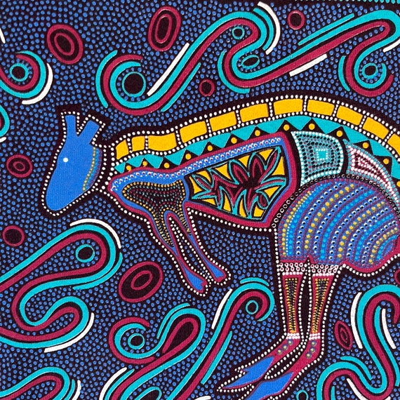 Vintage 1990’s Australian Aboriginal Artwork Guruhman… - Gem