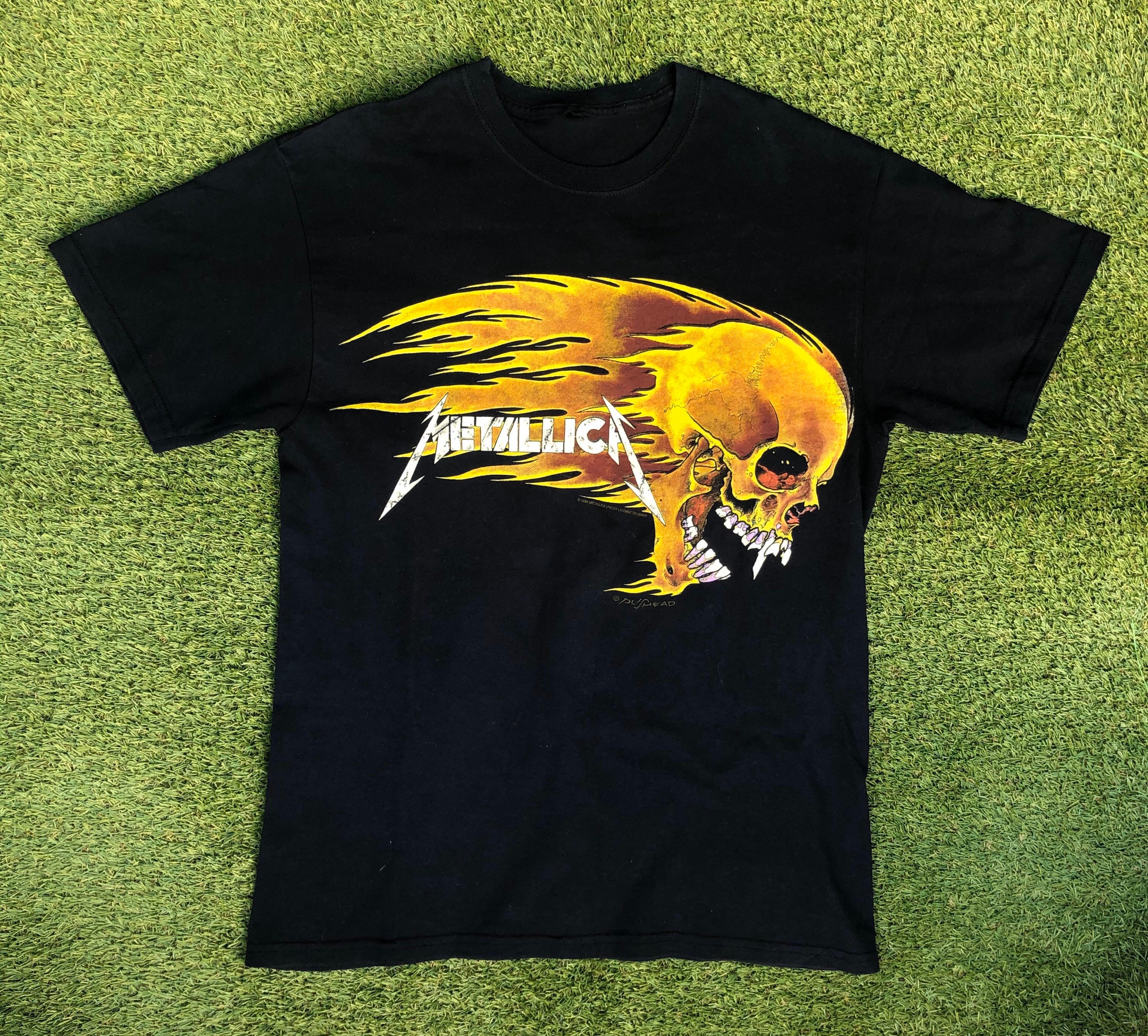 Vintage 1994 Metallica Pushead Double Sided Unisex Medium - Etsy