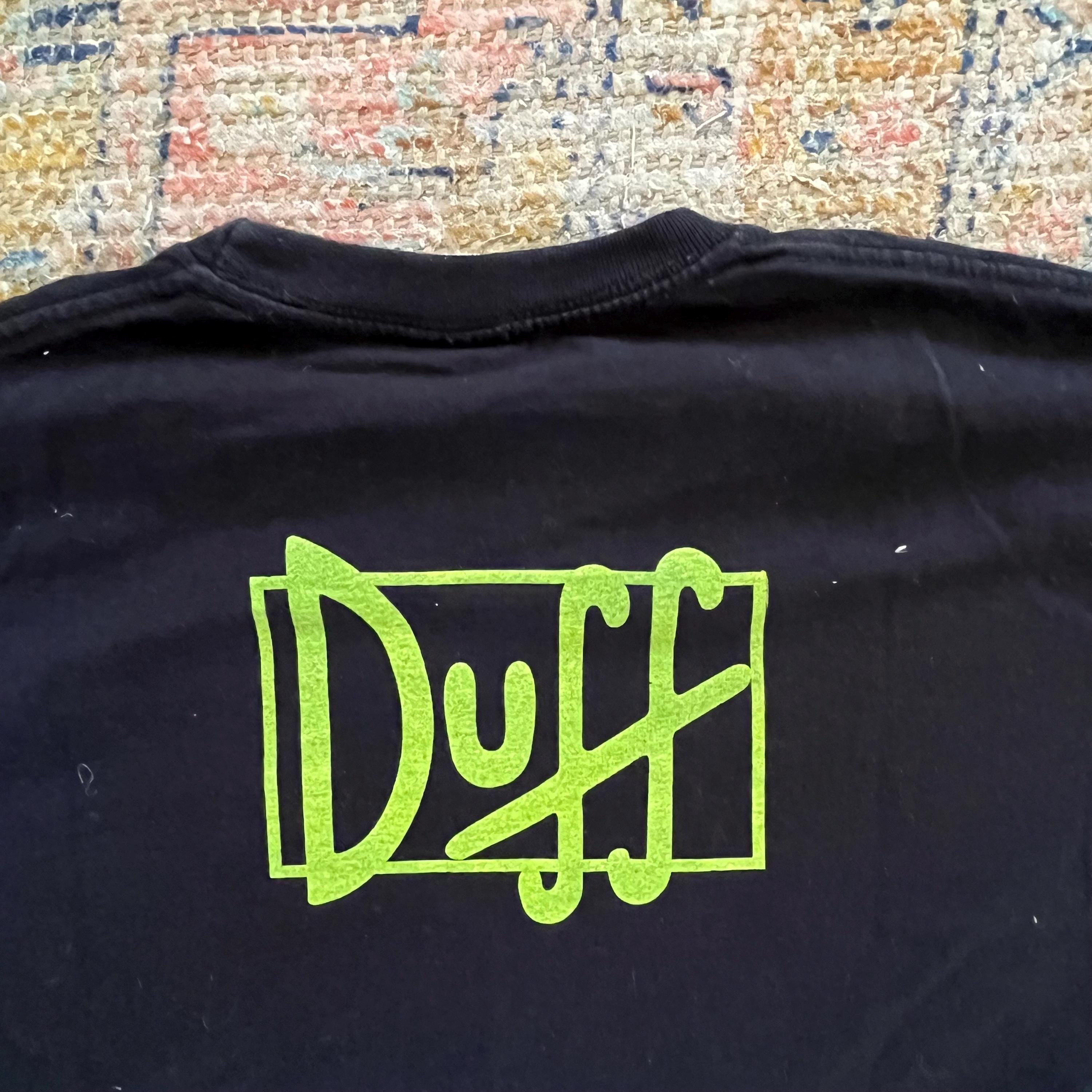 Vintage 1990’s the Simpsons Homer Simpson Duff Beer Men’s Medium ...