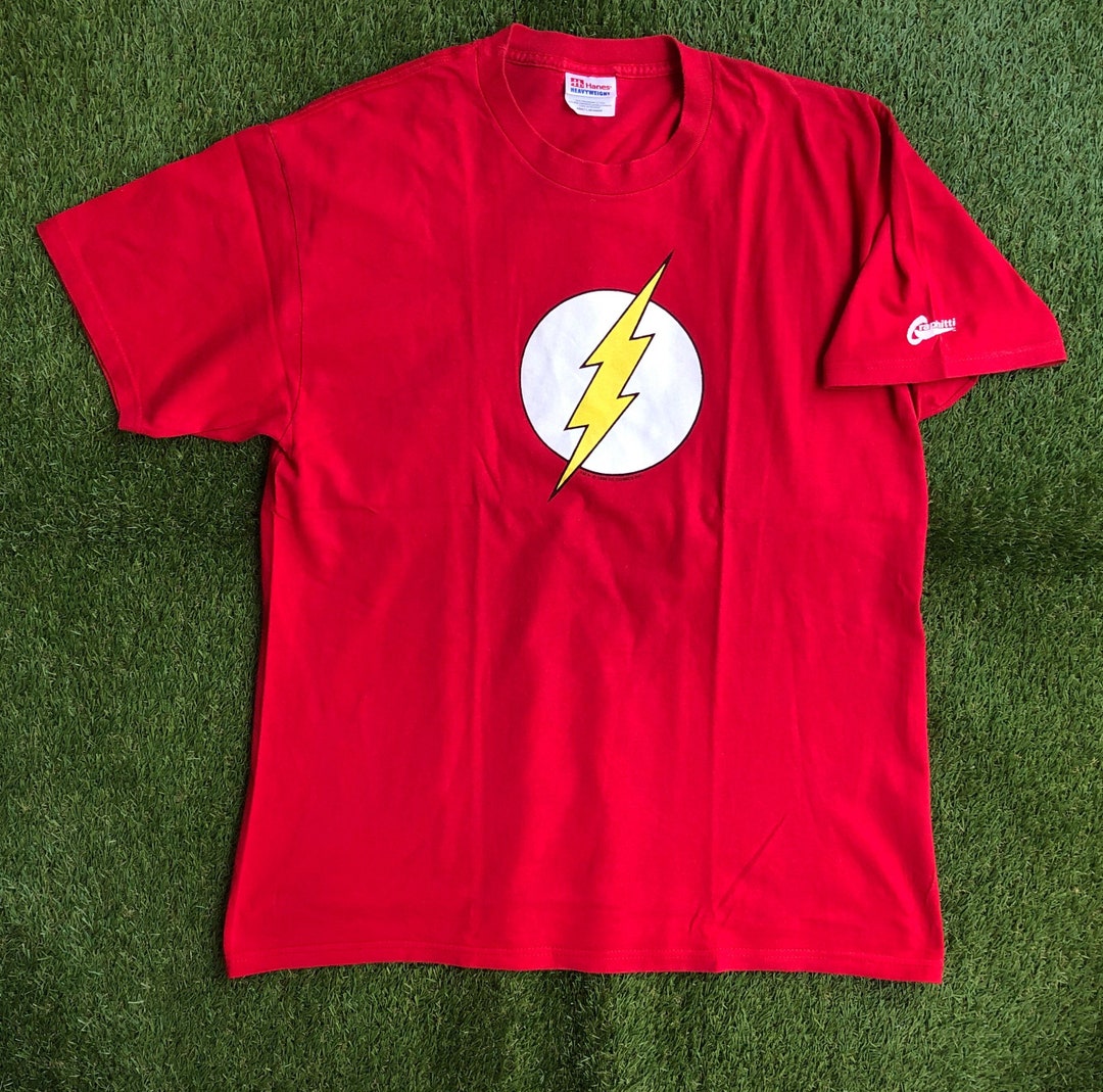 Vintage 1990s the Flash Logo DC Comics Unisex Large Craphitti - Etsy