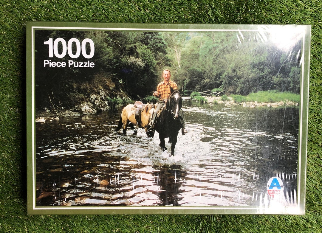 Vintage 1987 Arrow Puzzles Outback Series 1000 Piece Jigsaw Puzzle ...