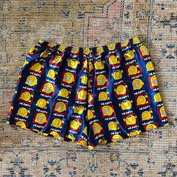 Vintage 1990’s Mr. Men Mr Happy All Over Print Men’s … - Gem