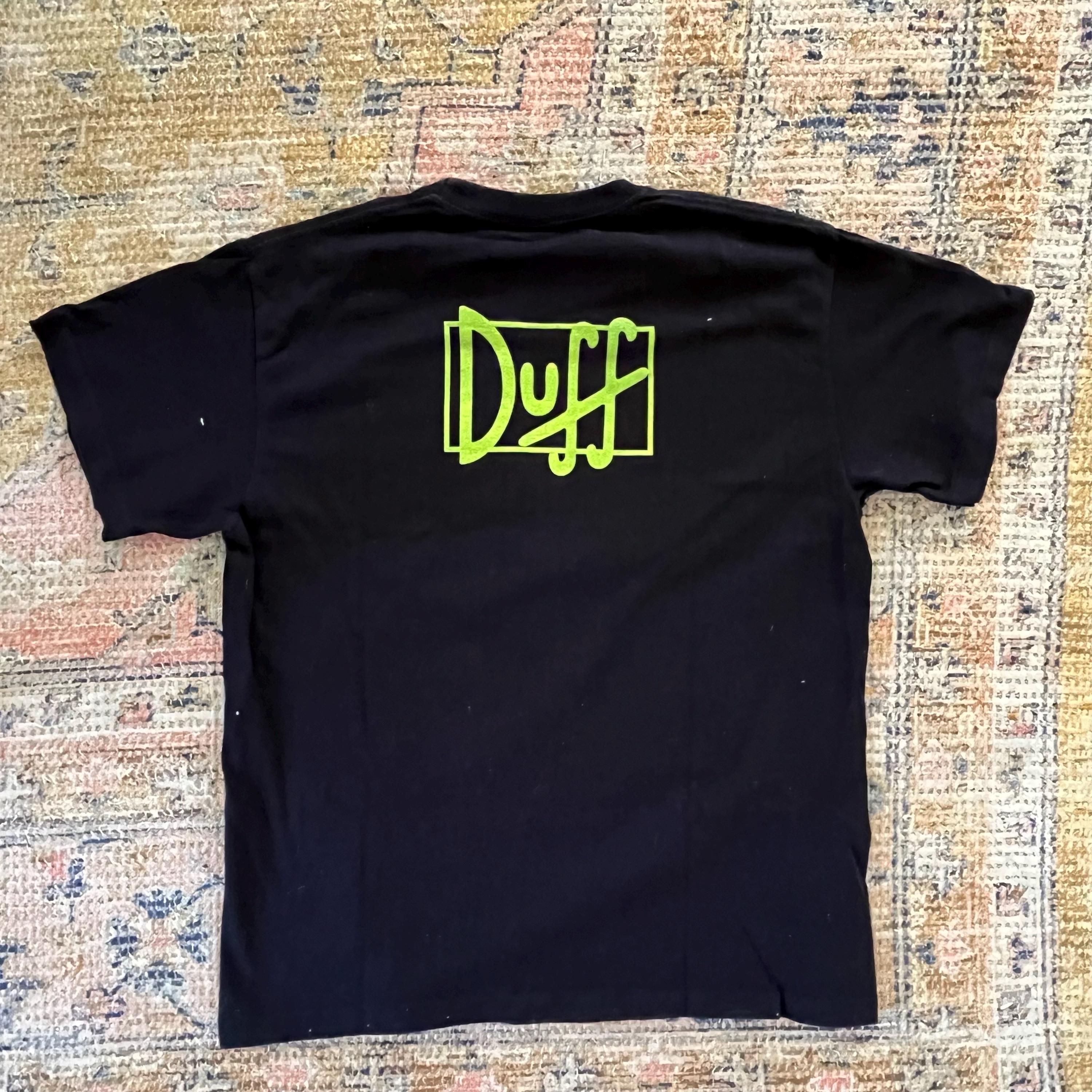 Vintage 1990’s the Simpsons Homer Simpson Duff Beer Men’s Medium ...