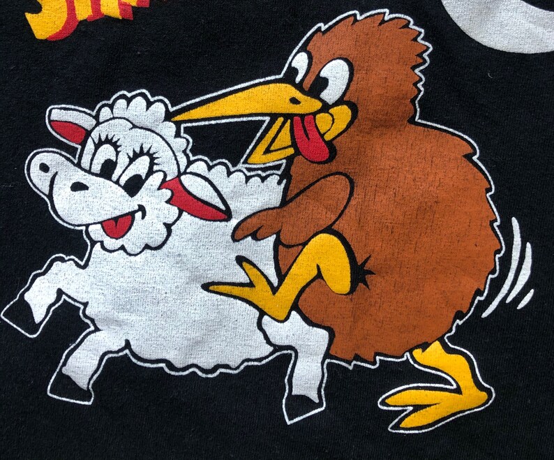 Vintage 1990s New Zealand Sheep Shagger Unique Oversized - Etsy