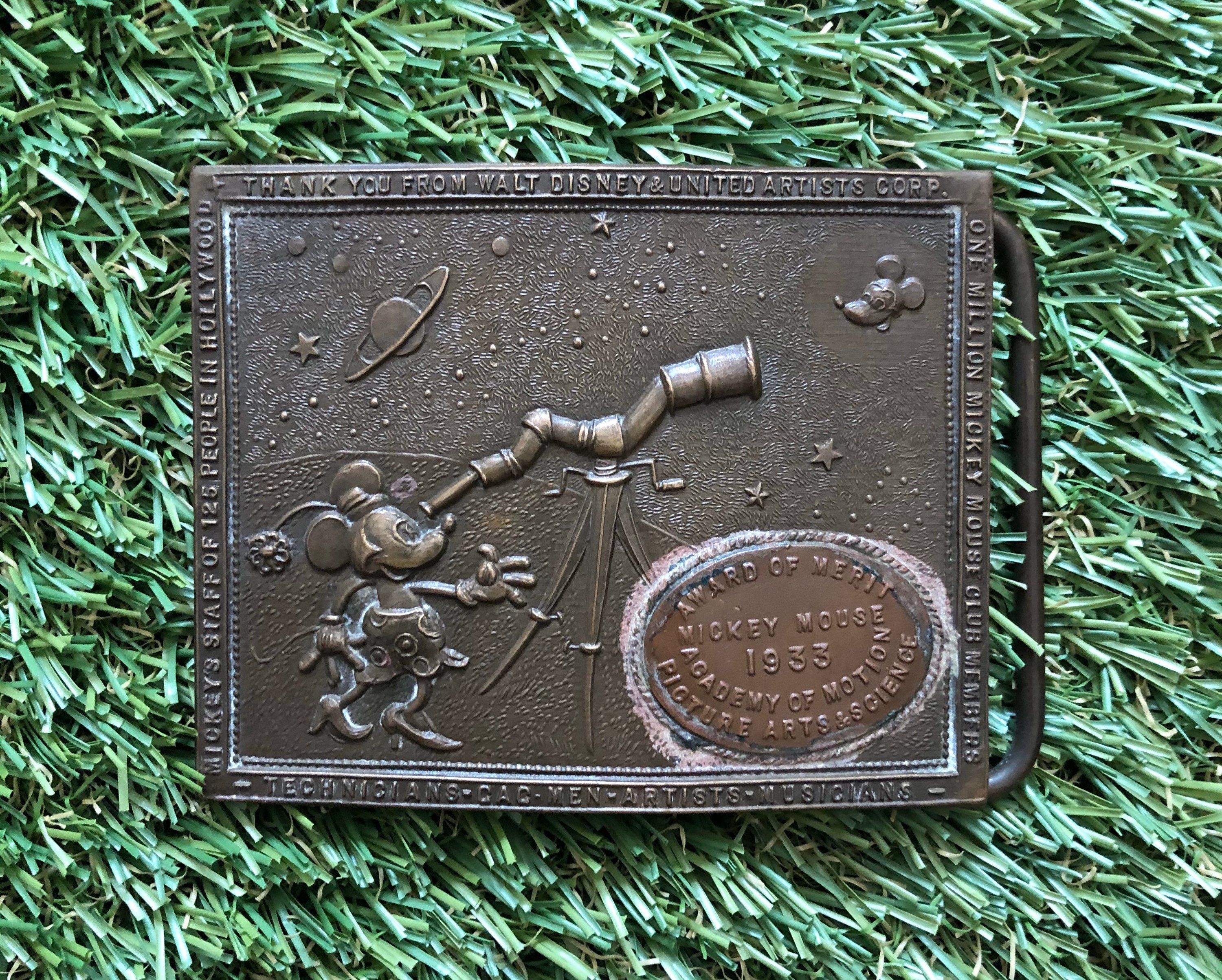 Vintage 1970s Mickey Mouse Award Of Merit Walt Disney Minnie | Etsy