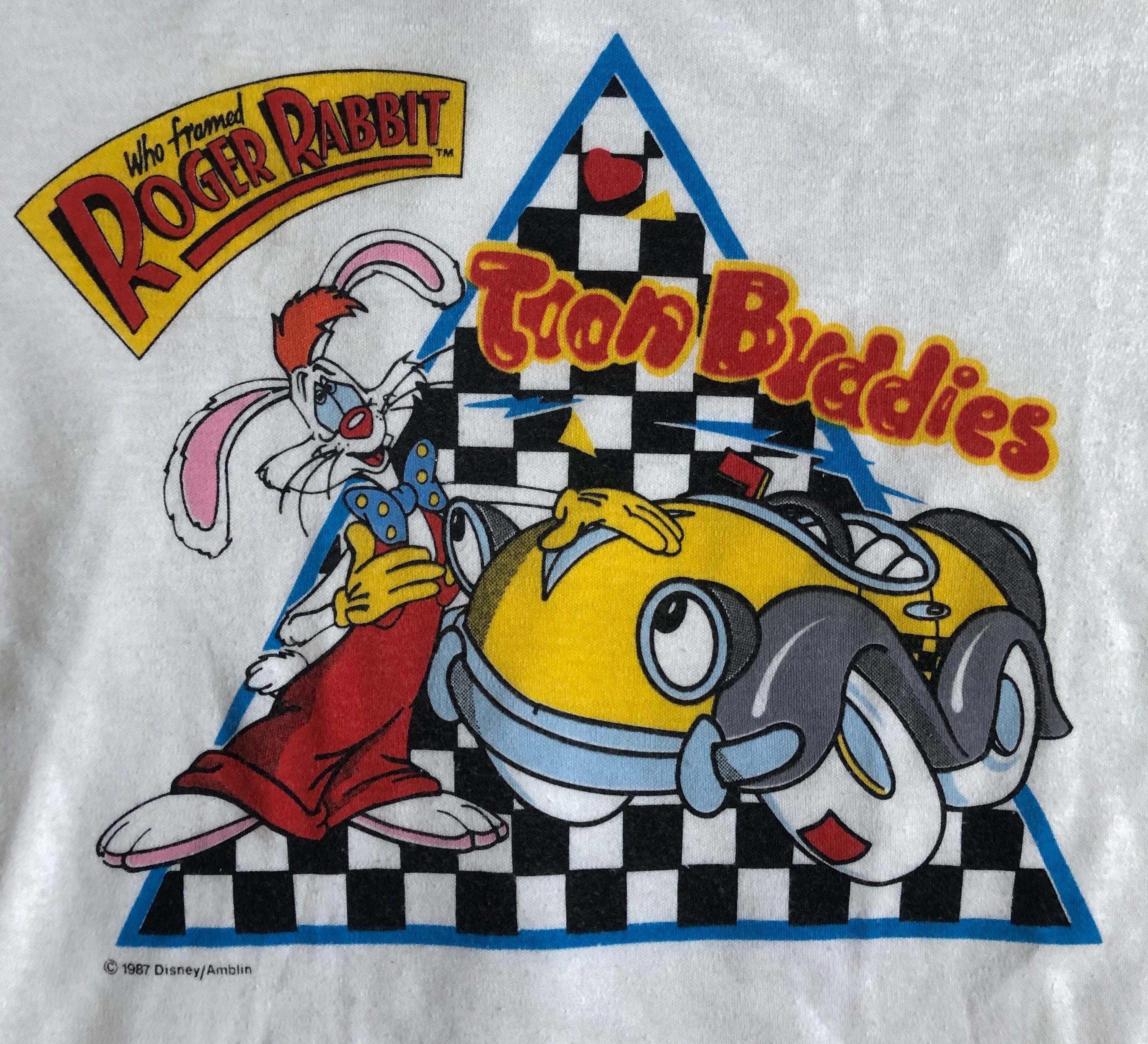 Vintage 1987 Disney/amblin Who Framed Roger Rabbit Cartoon | Etsy