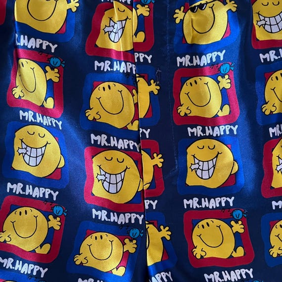 Vintage 1990’s Mr. Men Mr Happy All Over Print Men’s … - Gem