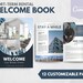 Modern Welcome Book Minimalist Welcome Guestbook Airbnb House Manual ...