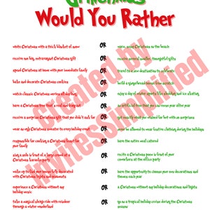 Grinch Game, Grinchmas Games, Christmas Party Games, How the Grinch ...