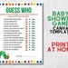 Grinch Christmas Baby Shower Diaper Raffle INSTANT DOWNLOAD Canva ...