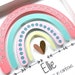 Adorable Baby Girl Boho Rainbow Frame | Perfect Baby Shower Gift Idea ...
