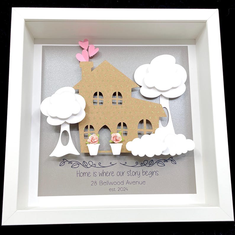 Personalized Housewarming Gift, Custom Gift for the New House, 1st Home ...