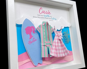 Personalized Baby Frame With Name Origin & Meaning Custom - Etsy