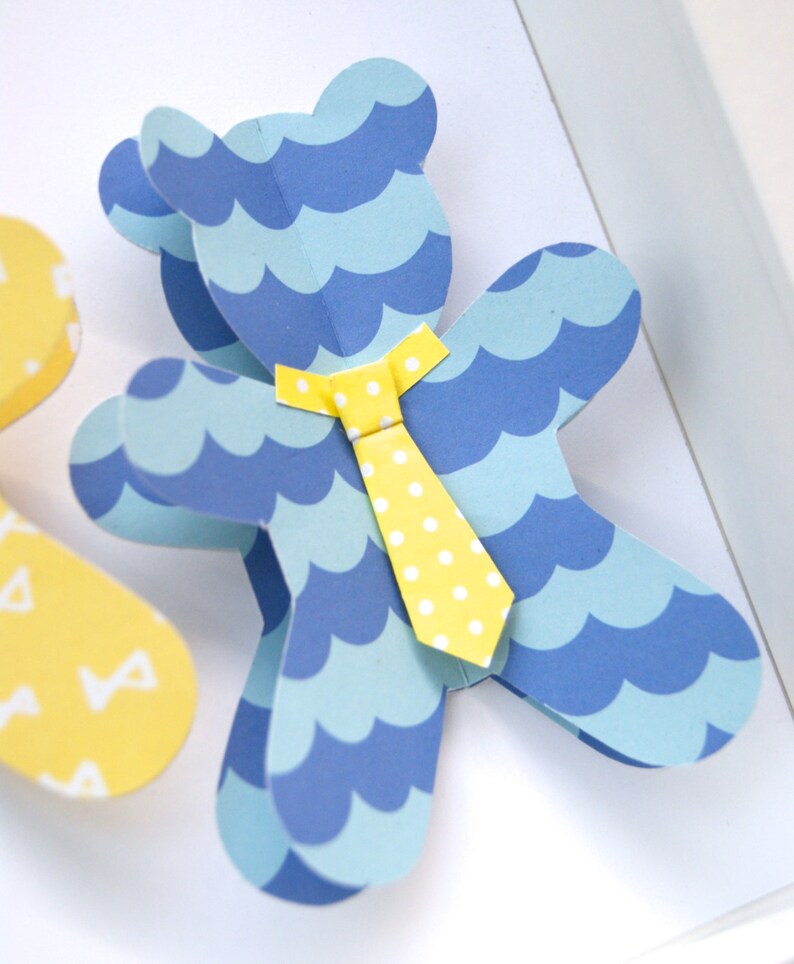 Personalized Baby Name Frame With Meaning & Origin 3D Paper | Etsy