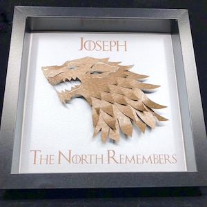 Personalized Game of Thrones Gift, Game of Thrones Frame, Game of ...