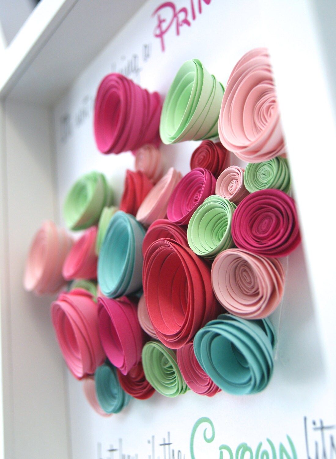 Baby Girl Princess Tiara Frame Tiara Crown of Paper Roses - Etsy Canada