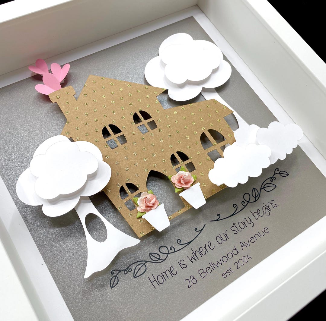 Personalized Housewarming Gift, Custom Gift for the New House, 1st Home ...