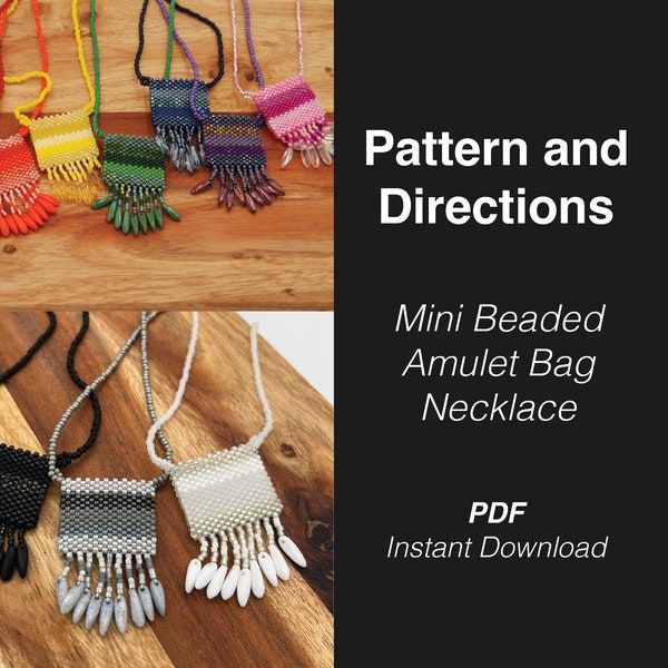 Beaded Amulet Bags - Etsy