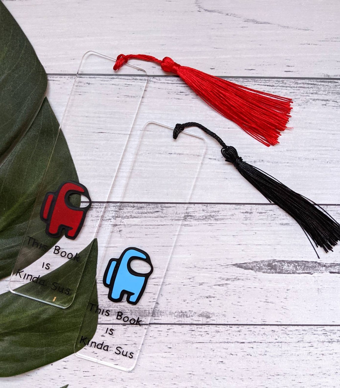 Among Us Kids Bookmark Book Lovers Stocking Stuffers | Etsy