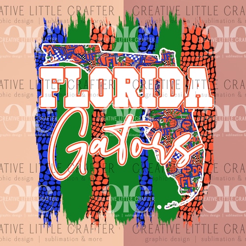FL Gator PNG - Etsy