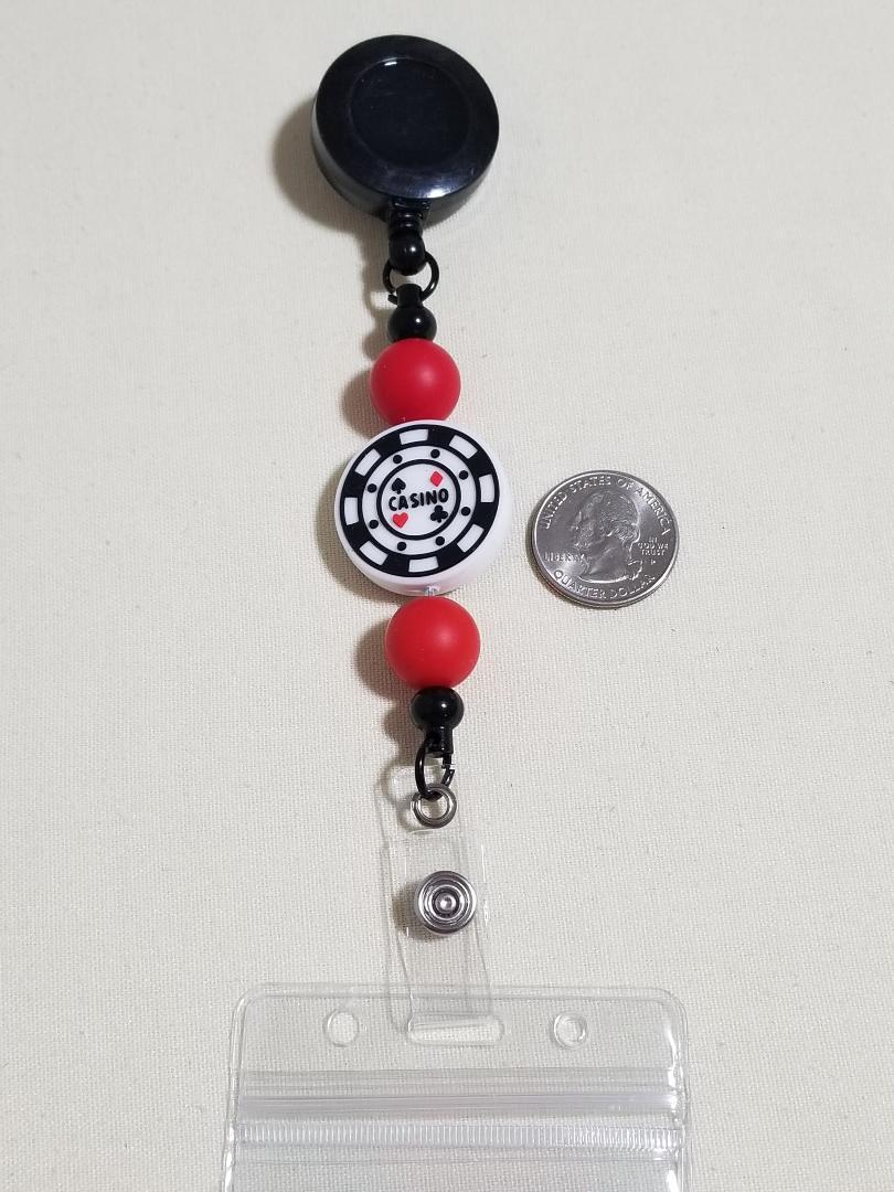 Words Retractable Id Badge, Words Id Badge Holder, Work Badge Id Holder ...