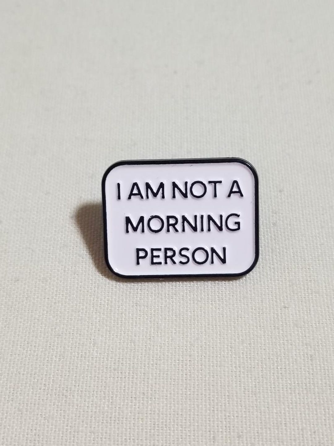 Words Lapel Pin, Quote Lapel Pin, Cute Words Lapel Pin, Words Hat Pin ...