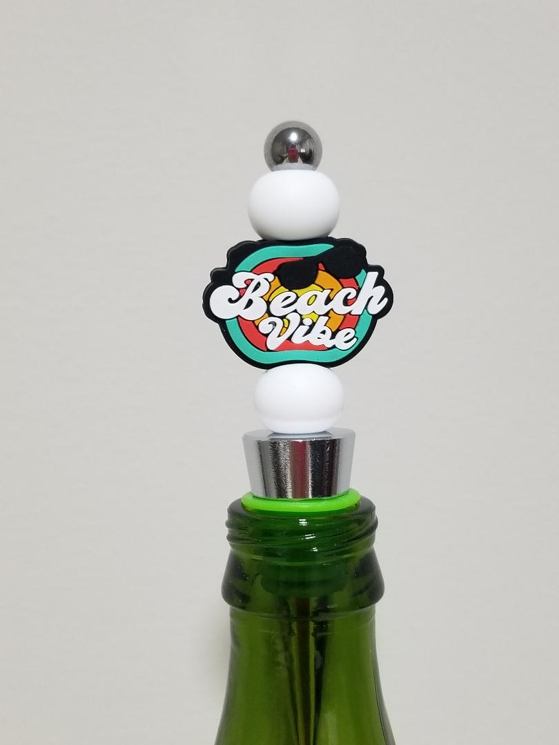 Beach Wine Bottle Stopper, Cute Wine Bottle Stopper, Wine Bottle ...