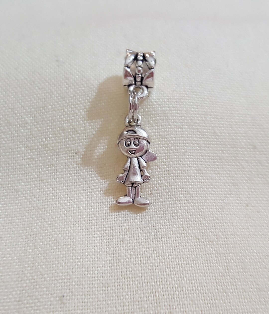 Little Boy Bracelet Charm, Boy Charm for European Bracelet, European ...