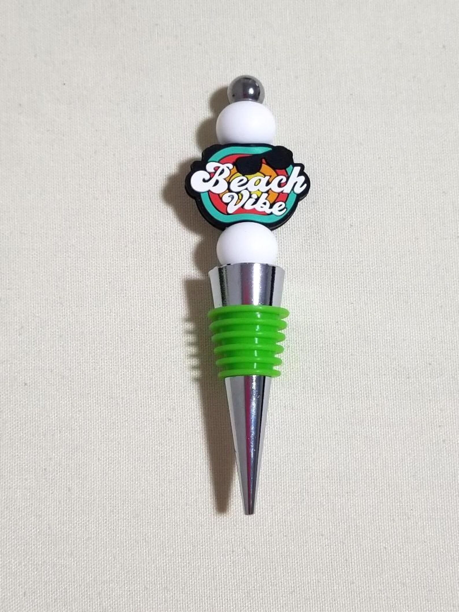 Beach Wine Bottle Stopper, Cute Wine Bottle Stopper, Wine Bottle ...
